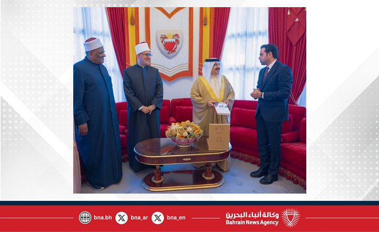 His Majesty the King receives Egypt’s Grand Mufti, Al Azhar Senior ...