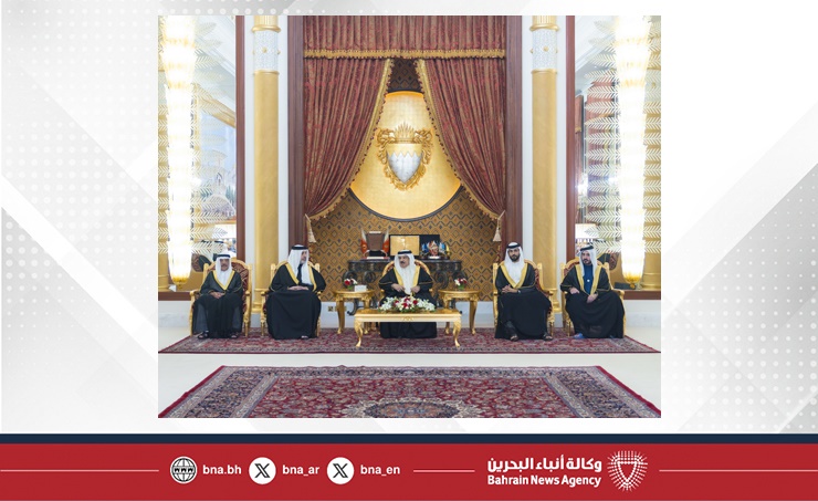 HM King receives HH Shaikh Nasser bin Hamad, Bahrain Space Agency ...