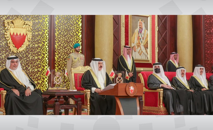 HM King receives Northern Governorate Ramadan wellwishers