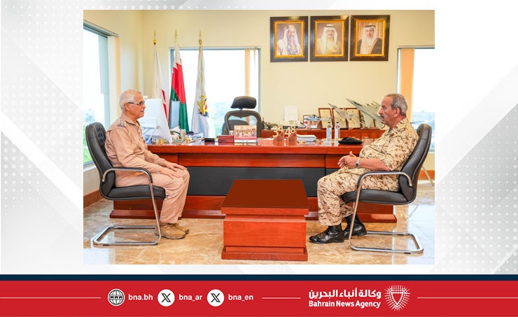 Commander-in-Chief visits Royal Bahraini Air Force