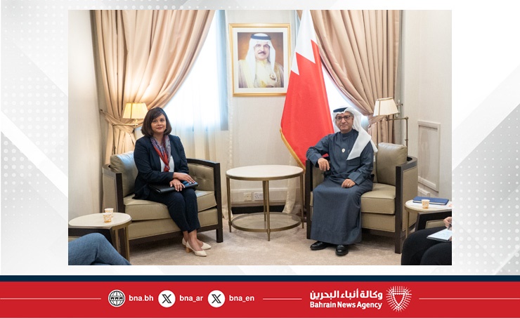 Legal Affairs Director General meets IOM Mission Chief to Bahrain