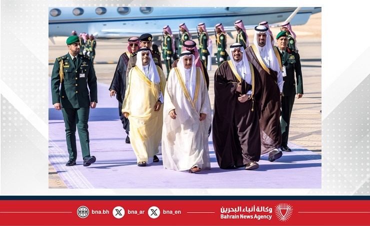 Assigned by HM King, Deputy Prime Minister arrives in Riyadh for Arab ...