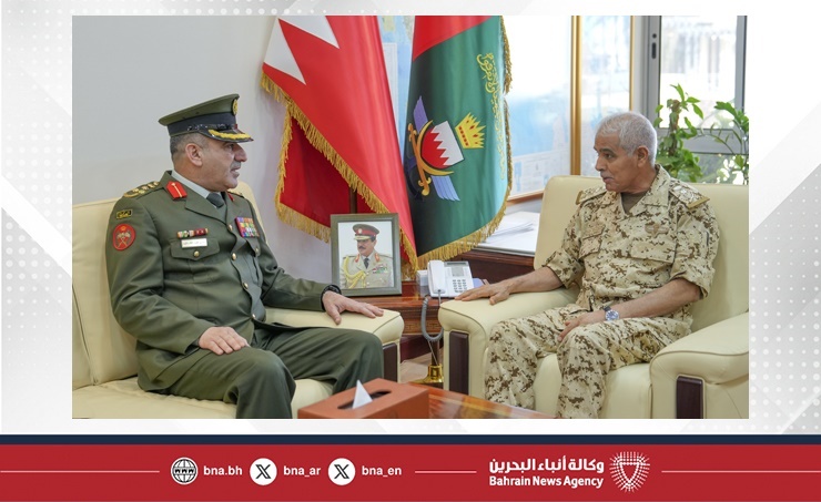 Chief of Staff receives Jordanian Military Attaché