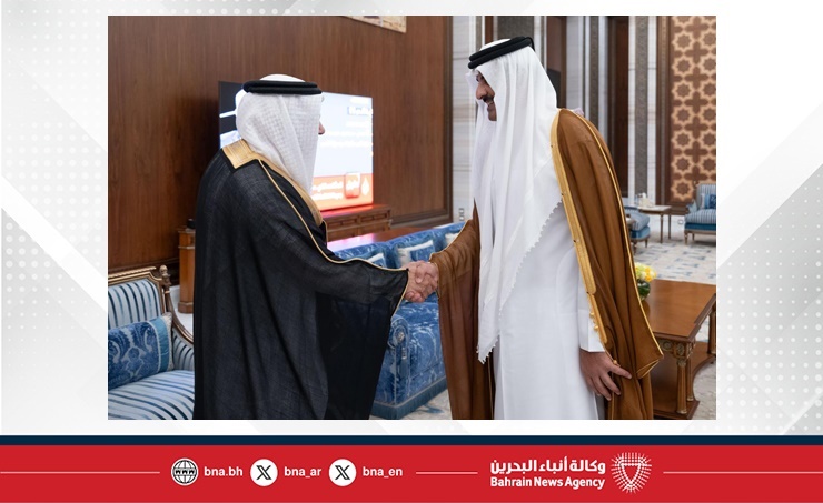 Amir of Qatar receives GCC Foreign Ministers