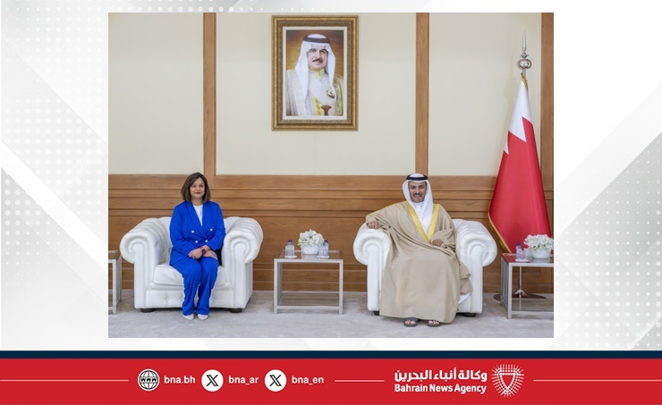 Information Minister receives IOM Mission Chief to Bahrain
