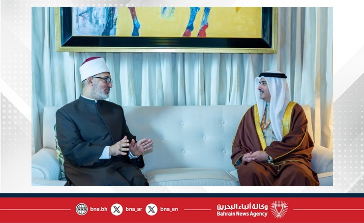 Justice Minister receives Grand Mufti of Egypt