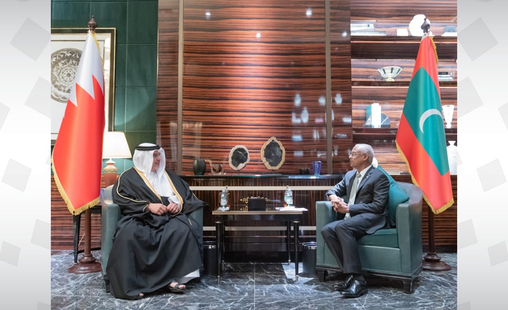 HRH the Crown Prince and Prime Minister meets with the President of the ...