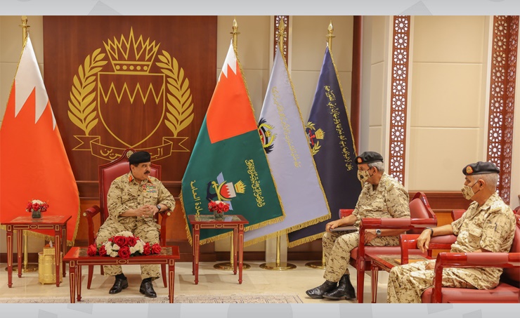 HM King visits BDF General Command