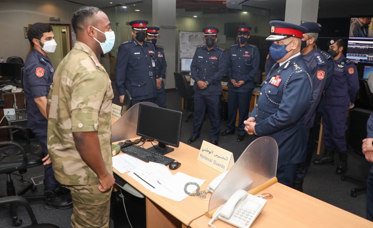 Public Security Chief visits General Directorate of Civil Defence