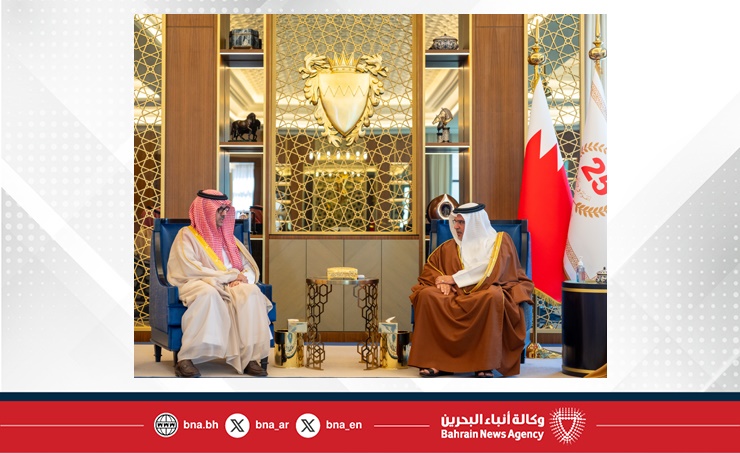 HRH the Crown Prince and Prime Minister meets with the Chargé d ...