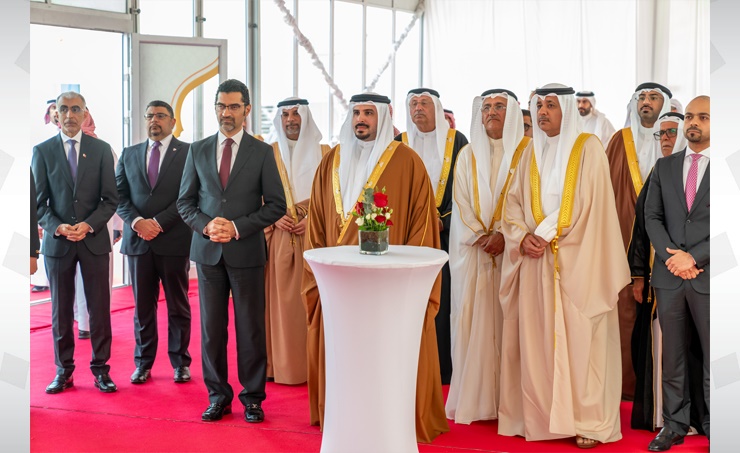 HH Shaikh Mohammed bin Salman bin Hamad Al Khalifa attends the opening ...