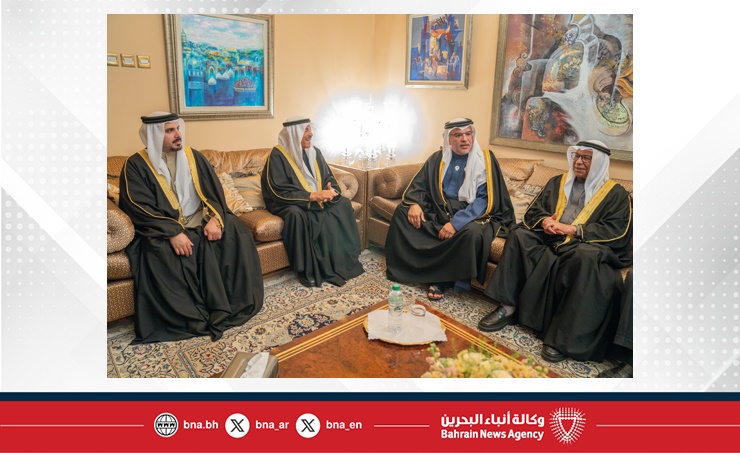 HRH the Crown Prince and Prime Minister visits the majlises of HH ...