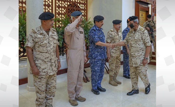 Commander-in-Chief meets BDF senior officers