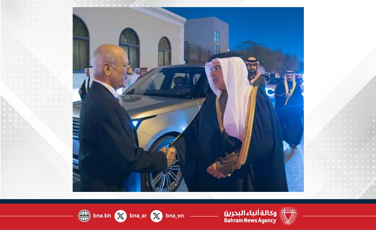 The Deputy King visits the majlises of HE Mohammed Ibrahim Al-Mutawa ...