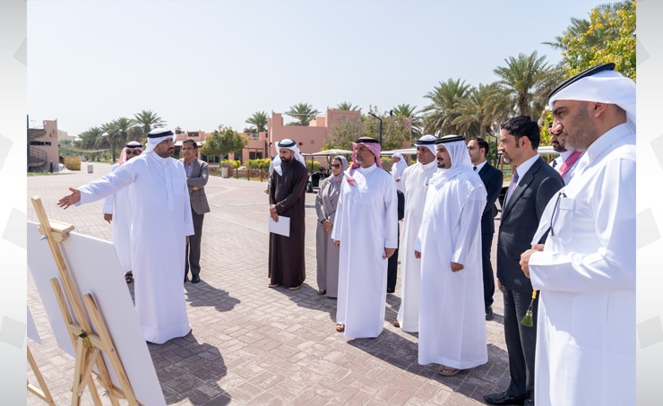HH Shaikh Mohammed bin Salman bin Hamad Al Khalifa visits Dohat Arad ...