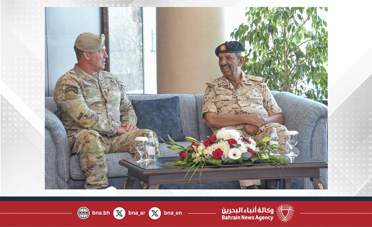 BDF Commander receives US Central Command Commander
