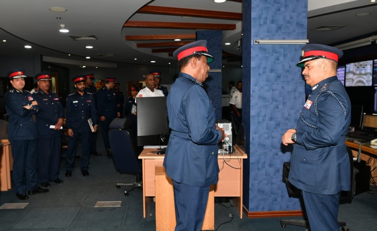 Public Security chief visits Civil Defence