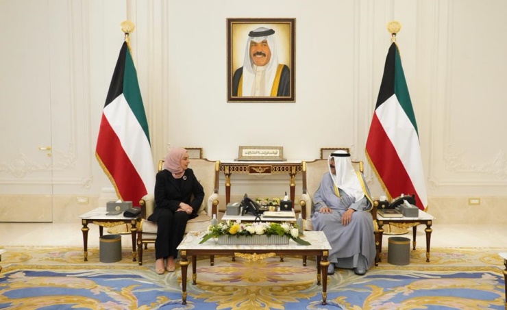 Kuwaiti Crown Prince receives Speaker