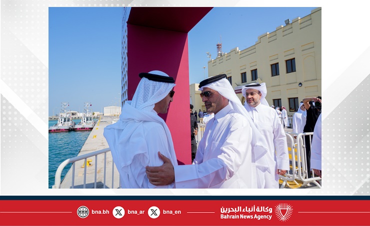 Inauguration of Bahrain-Qatar passenger ferry line from Saadah Marina