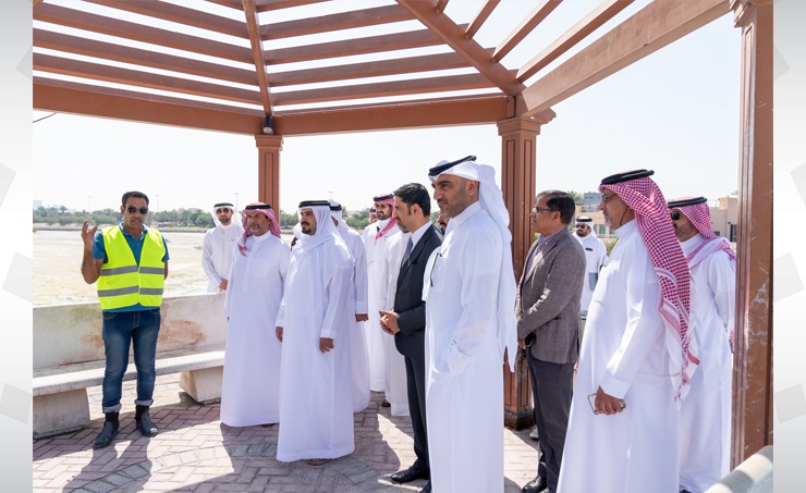 HH Shaikh Mohammed bin Salman bin Hamad Al Khalifa visits Dohat Arad ...