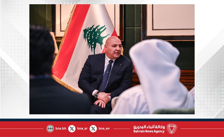 Lebanese President commends Bahrain’s support for Lebanon