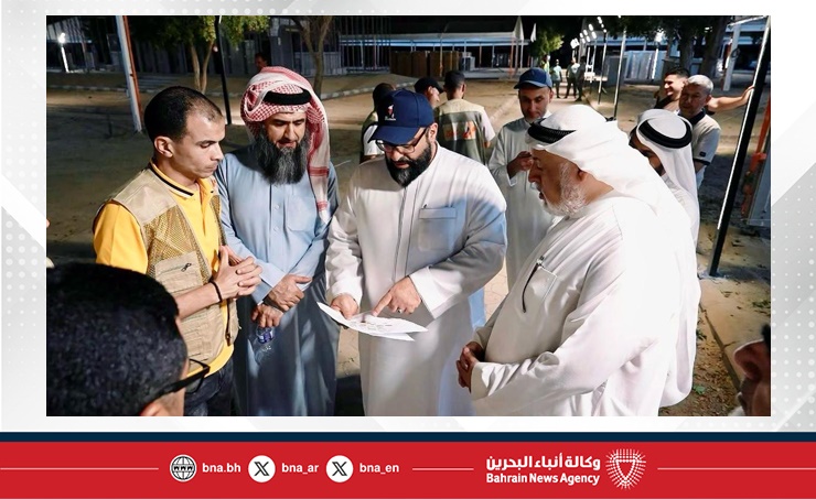 Bahrain Hajj mission inspects pilgrim camp preparations in Mina, Arafat