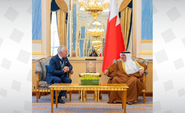 HRH the Crown Prince and Prime Minister meets with the Lord Mayor of the City of London
