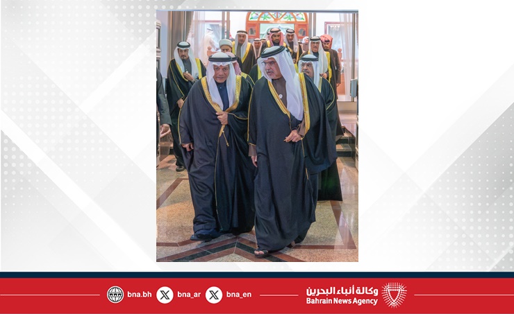 The Deputy King visits the majlises of HE Mohammed Ibrahim Al-Mutawa ...
