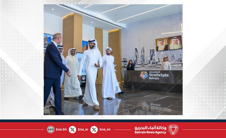 HH Shaikh Nasser inaugurates Strathclyde University Bahrain campus