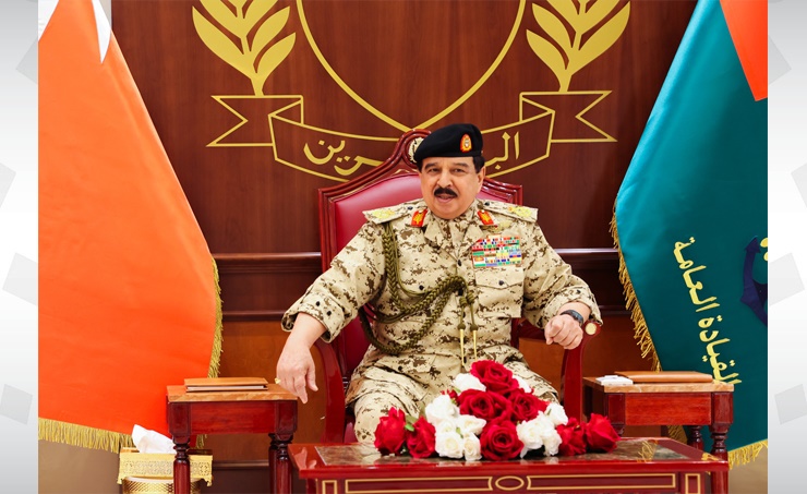HM King, Supreme Commander of Armed Forces, visits BDF General Command