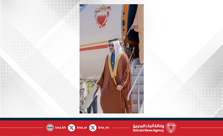 HH Shaikh Khalid bin Hamad arrives in Kuwait to lead Bahrain’s ...