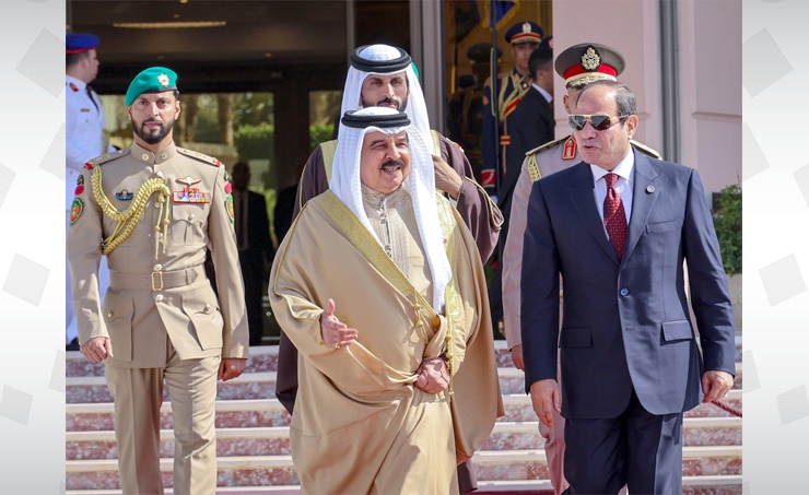 HM King returns to Bahrain following visits to Jordan, Egypt