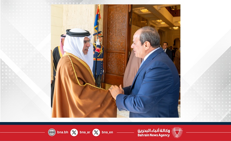 HRH the Crown Prince and Prime Minister meets with the President of the ...