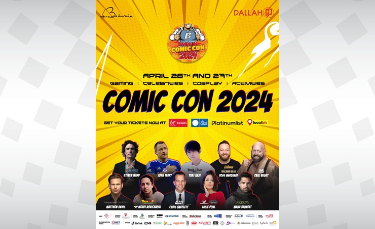 Bahrain Comic Con's 5th Edition Sponsored by HH Shaikh Khalid
