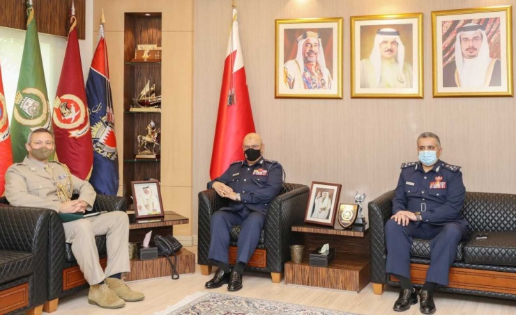 Public Security Chief receives UK Military Attache