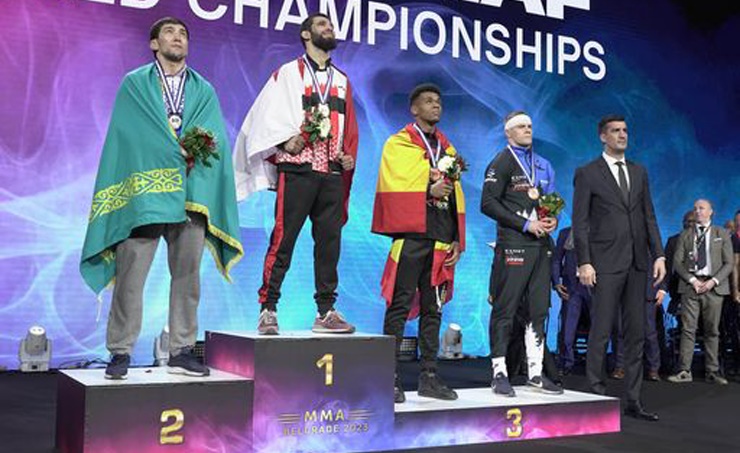 Bahrain national team crowned MMA world champion