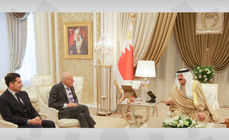 HM King receives Lord Norman Foster