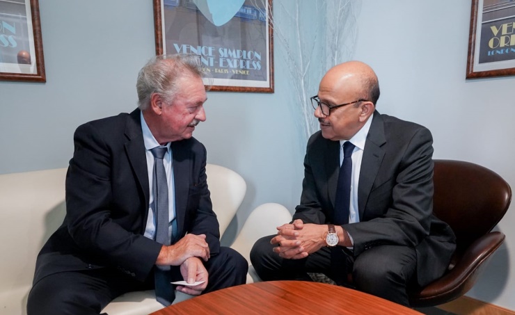 Foreign Affairs Minister meets Luxemburg counterpart