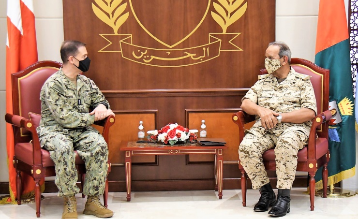 Commander-in-Chief receives US Fifth Fleet Commander