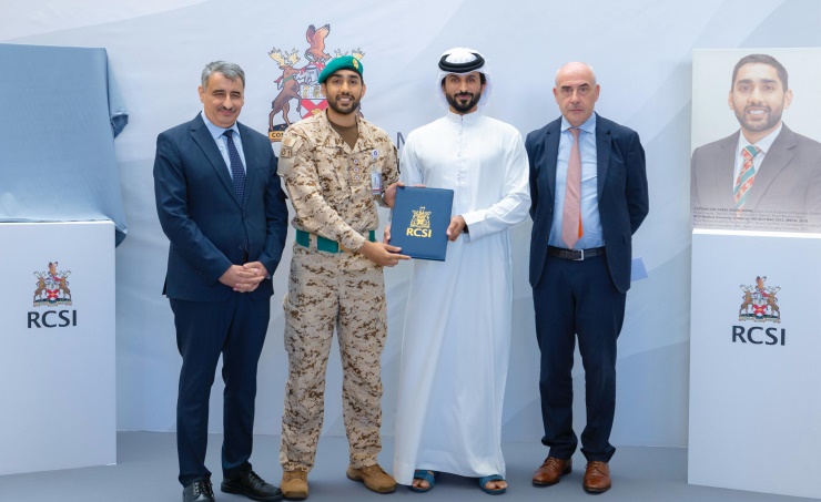 HH Shaikh Nasser visits RCSI Bahrain