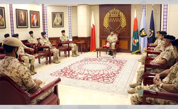 Commander-in-Chief receives BDF senior officers