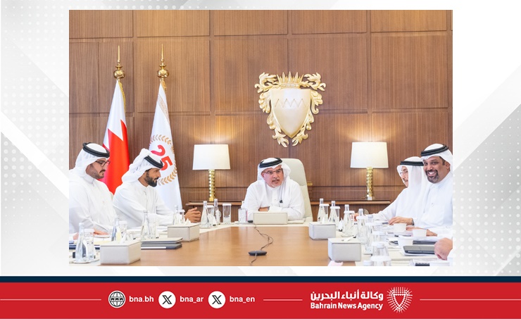 HRH the CP, PM, and Chairman of the Bahrain EDB chairs the Bahrain EDB Board Meeting