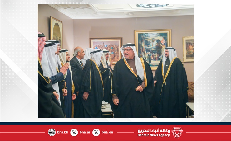 The Deputy King visits the majlises of HE Mohammed Ibrahim Al-Mutawa ...