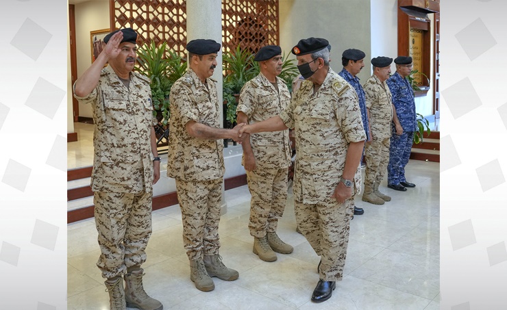 Commander-in-Chief meets BDF senior officers