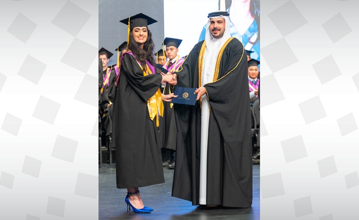 HH Shaikh Mohammed bin Salman bin Hamad attends the 54th graduation ...