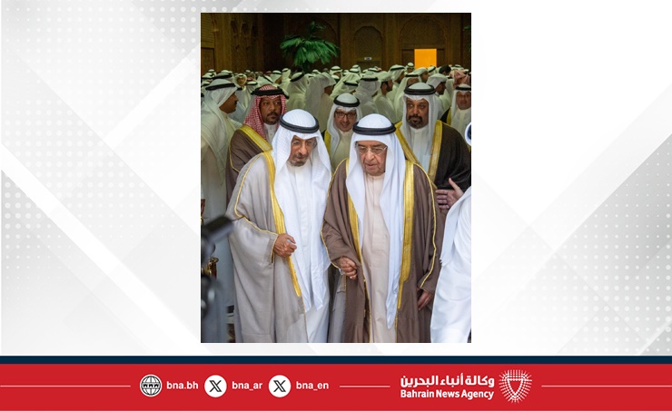Assigned by HM King, HH Shaikh Mohammed Mubarak condoles with Kuwaiti leadership