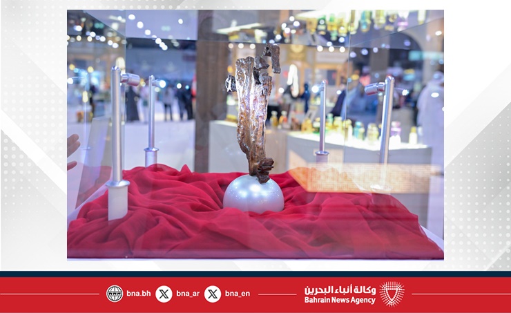 Rare Cambodian Oud carved into Bahrain’s map shines at Scent Arabia 2024