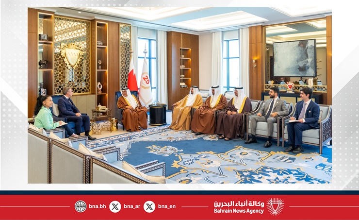 HRH the Crown Prince and Prime Minister meets with the Ambassador of ...