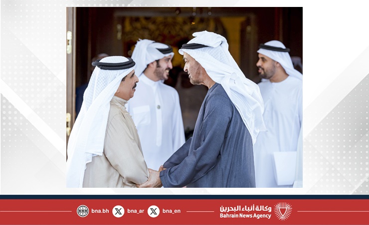 HM King meets HH UAE President