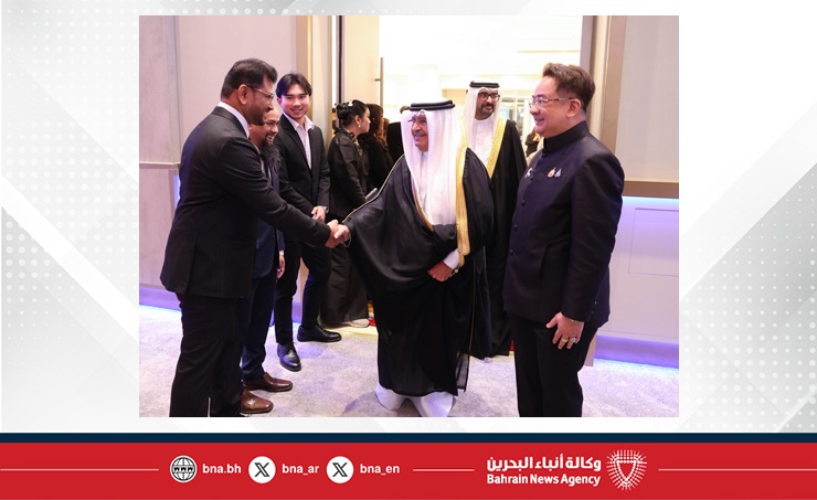 HH Shaikh Ali bin Khalifa attends reception marking Thailand’s National Day
